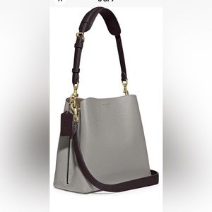 Coach | Bags | Coach Willow Bucket C3766 Small In Colorblock B4dove ...